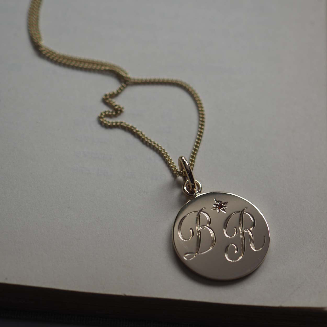 The Meaning Behind the Two Initial Birthstone Necklace in Gold: A Pers ...