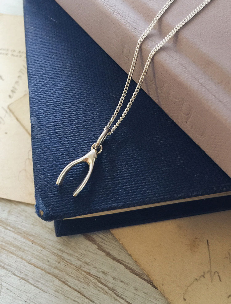 Lucky Wishbone Necklace: A Symbol of Good Luck and Wishes – Bianca Jones